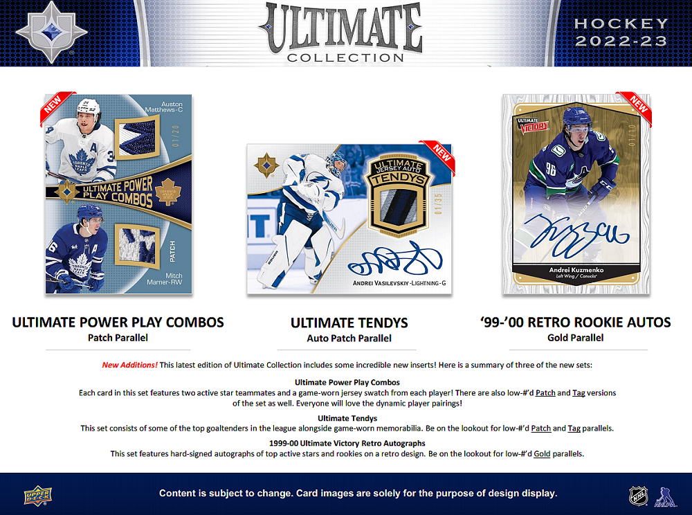 2022-23 Upper Deck Ultimate Collection